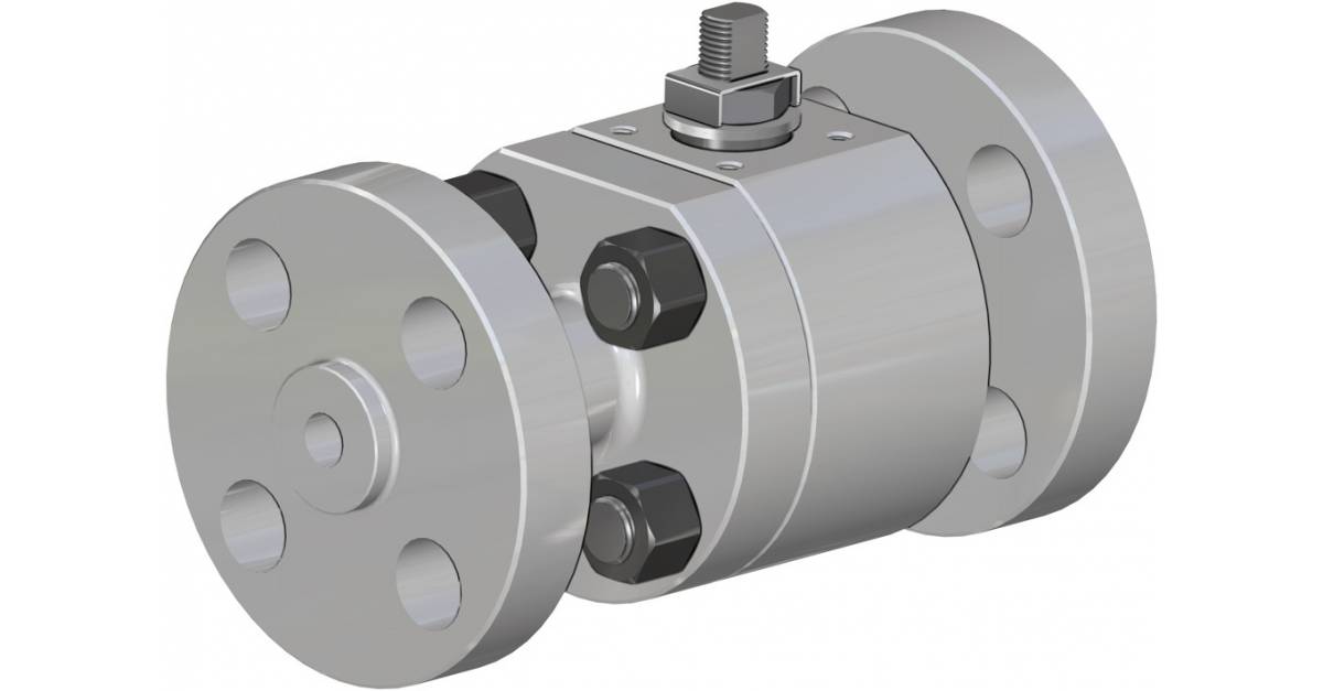 THOR Split Body ANSI 900-1500 stainless steel ball valve