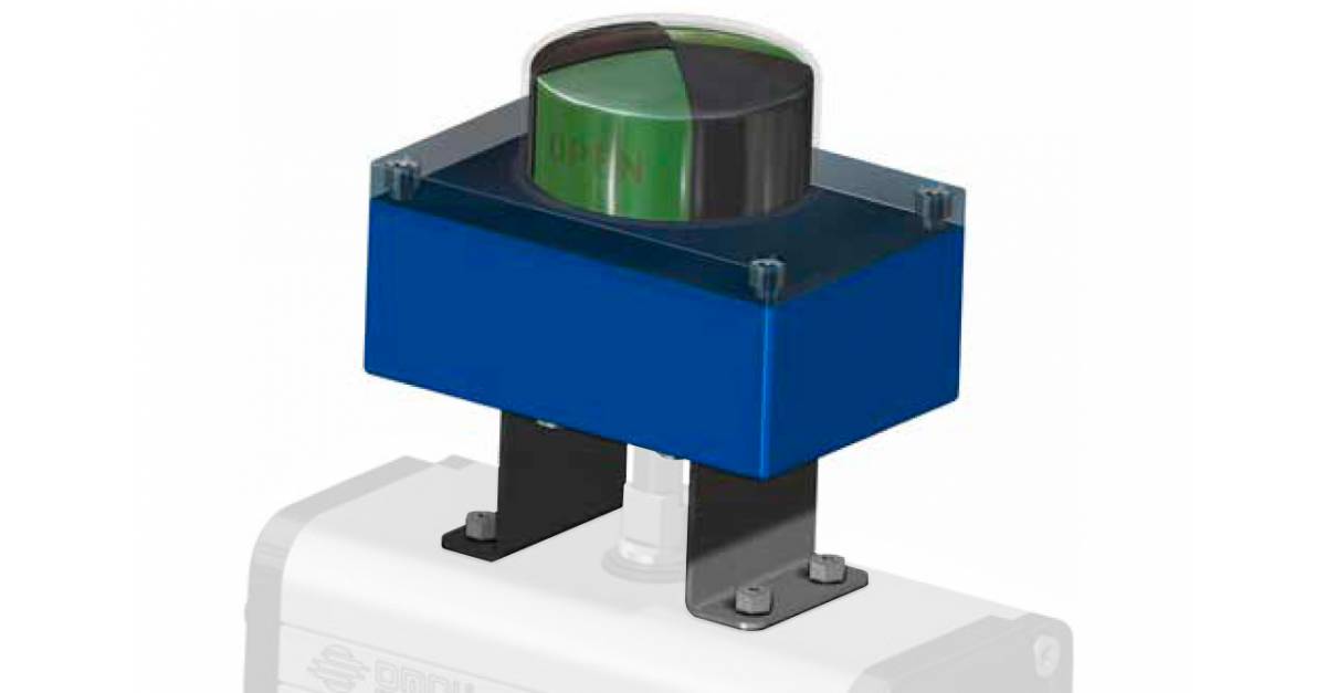 KSIB ATEX em alumínio e tecnopolímero com indicador visual